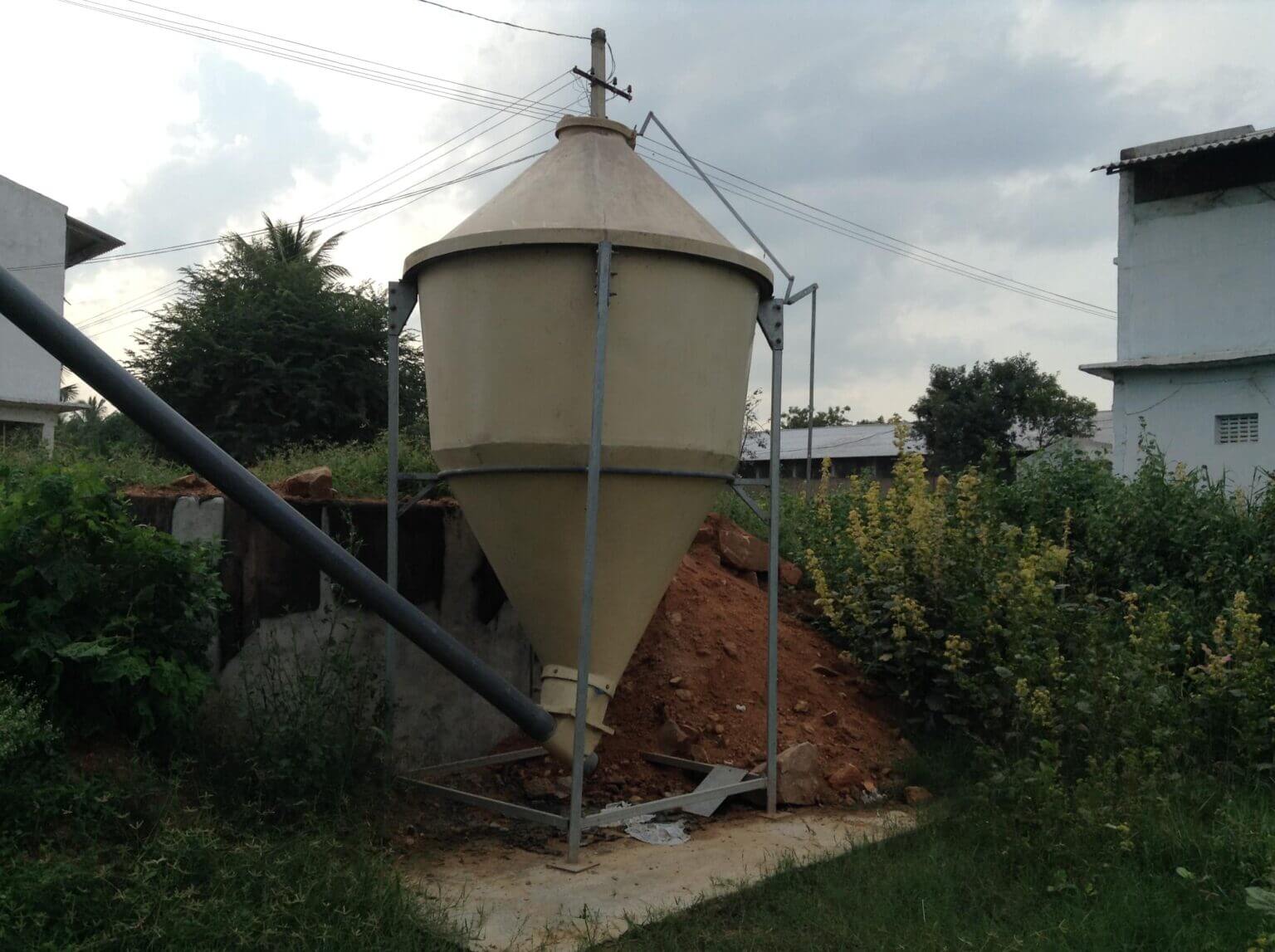 Chakra Poultry Feed storage SILO - Poultry Feed Storage System